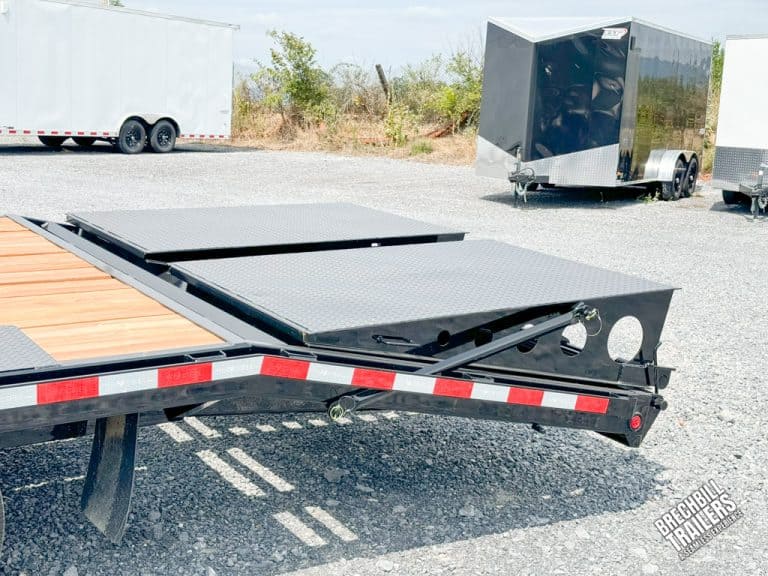 Bwise 24ft Heavy Duty Deck Over Equipment Trailer 17K GVWR