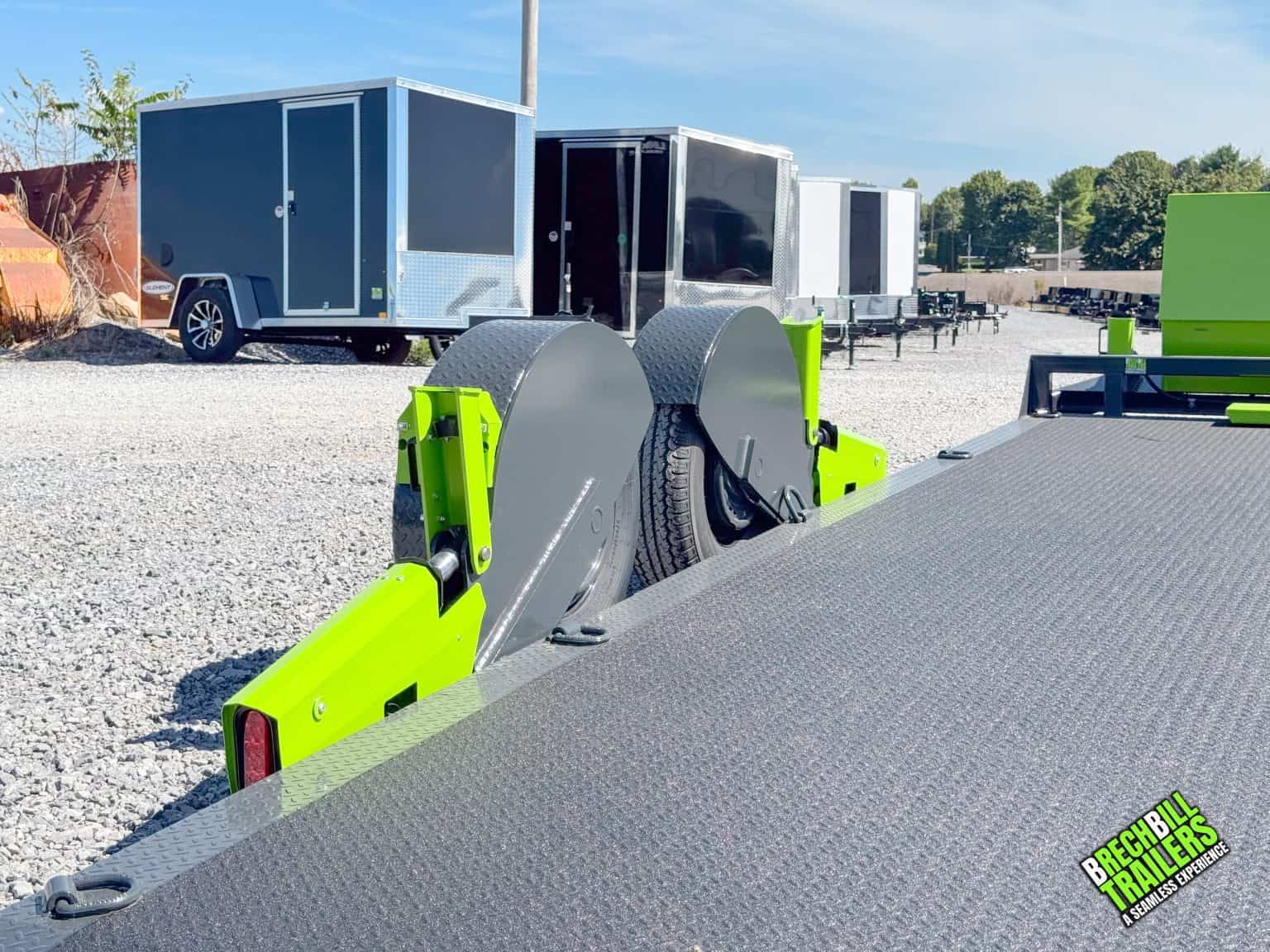 FlatTrak FCH8022 22' Tandem Axle Utility Trailer – 14K GVWR