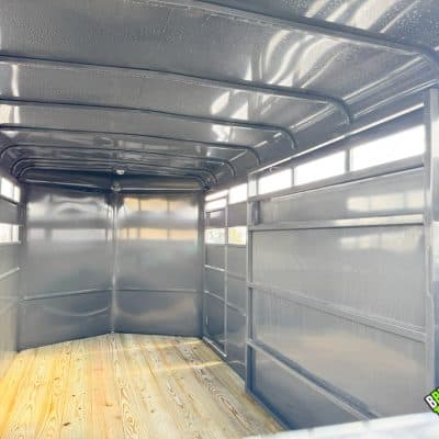 Valley 12K 6x18 Steel Stock Trailer With 12,000 Lbs GVWR