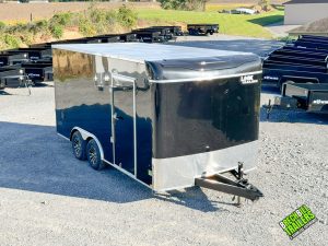 Look LXT 8.5×16 Enclosed Box Cargo Trailer With Ramp Door