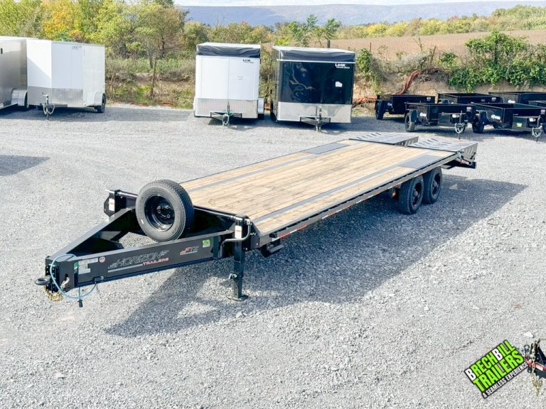 Horizon 30ft Dual Axle Trailer: 21K Lbs GVWR, Mountain Ramps