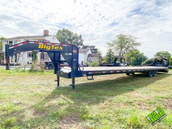 Used Big Tex Super Duty Gooseneck Trailer 8.5ft X 40ft