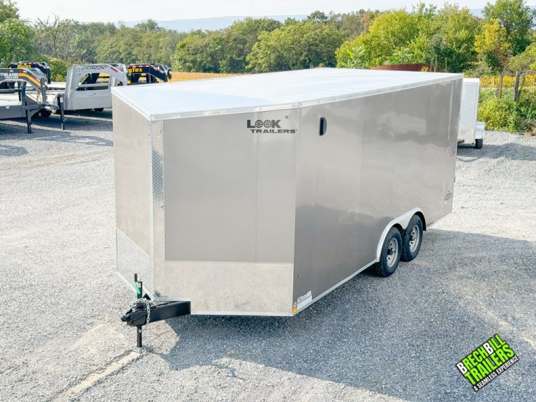 Look Element Car Hauler 8.5×18 | Steel Frame And Ramp Access