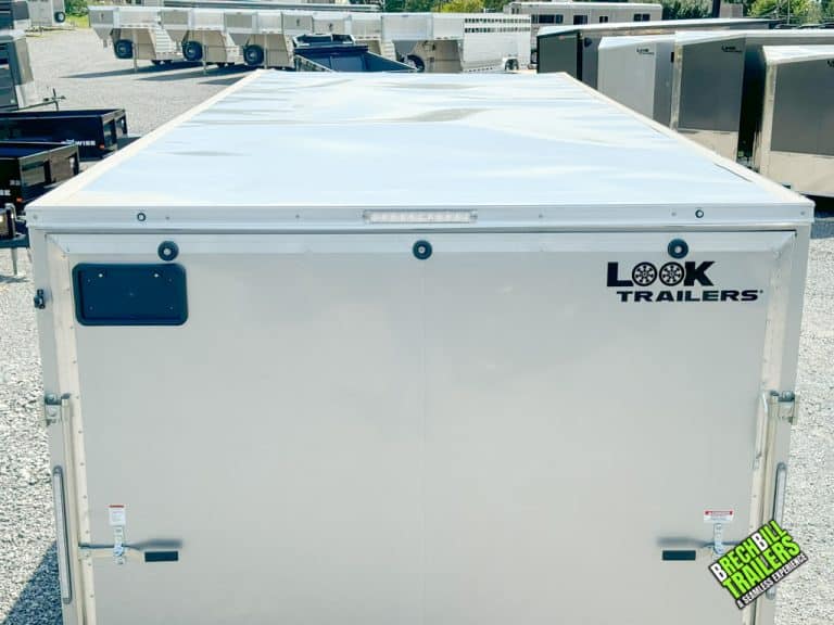 Look Element Flat Top 8.5×20ft Cargo Trailer: 9.9K GVWR