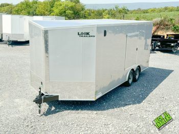Look Element Flat Top 8.5×20ft Cargo Trailer: 9.9K GVWR