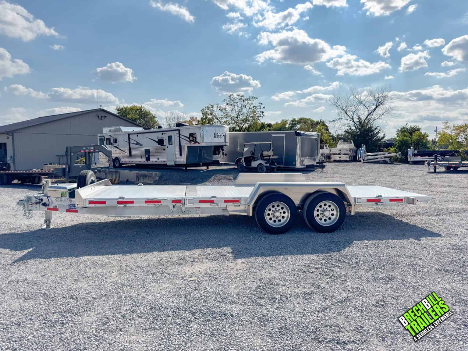 EBY 14K Gravity Tilt Trailer 7x22 Payload 11,260 Lbs, Sale!