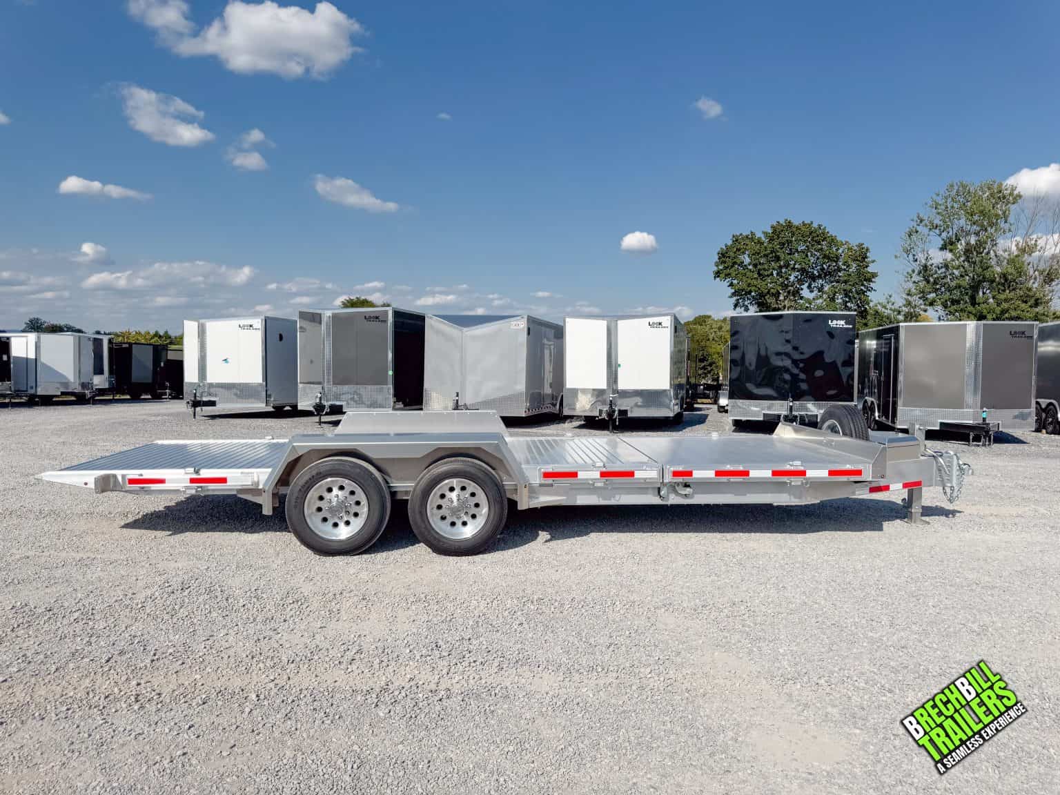 EBY 14K Gravity Tilt Trailer 7x22 Payload 11,260 Lbs, Sale!