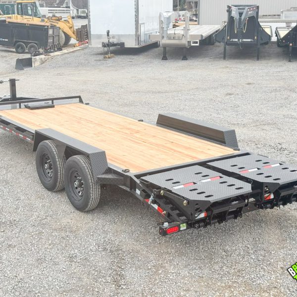 Bwise 14K I-Beam Equipment Trailer 7x20 – Heavy Duty