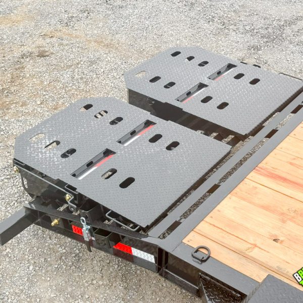 Bwise 14K I-Beam Equipment Trailer 7x20 – Heavy Duty