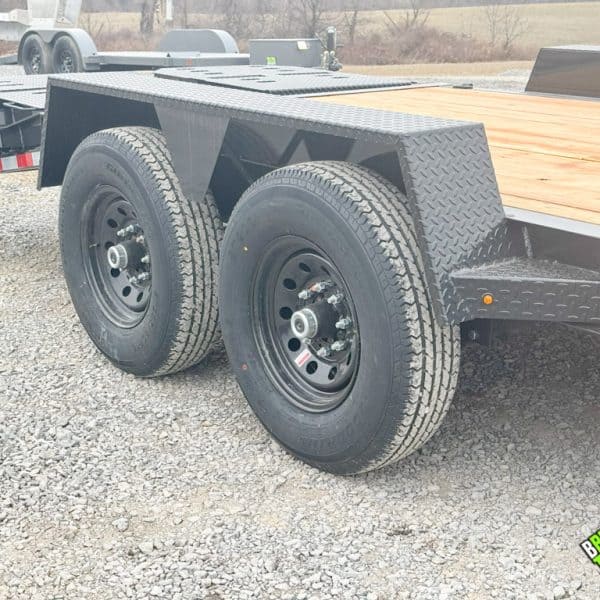 Bwise 14K I-Beam Equipment Trailer 7x20 – Heavy Duty