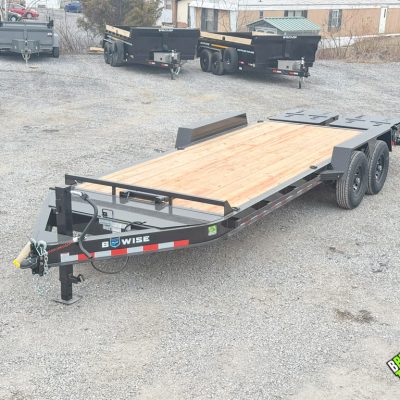 Bwise 14K I-Beam Equipment Trailer 7x20 – Heavy Duty