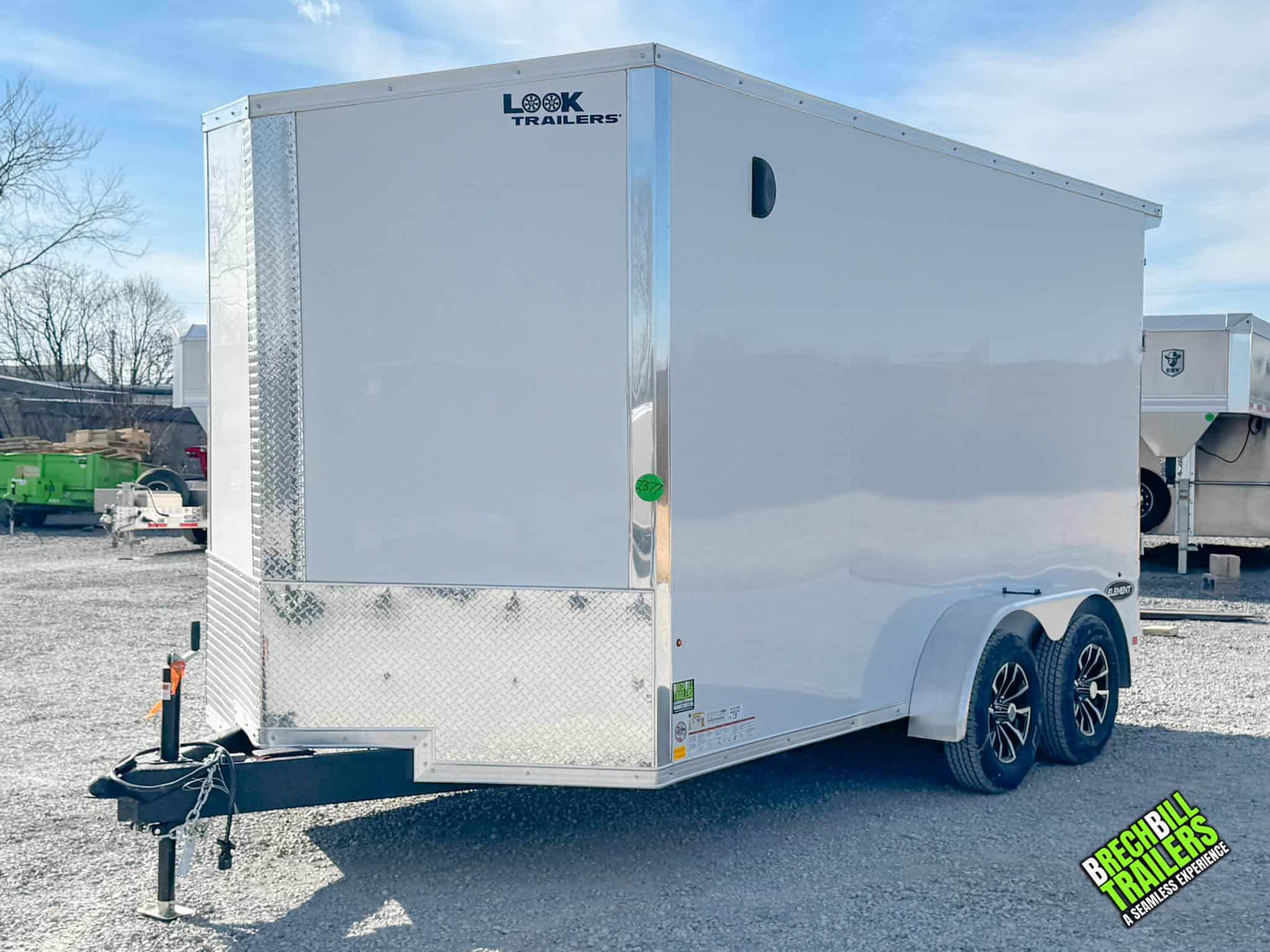 Look Element SE 7x14 Enclosed Trailer | Composite Sides