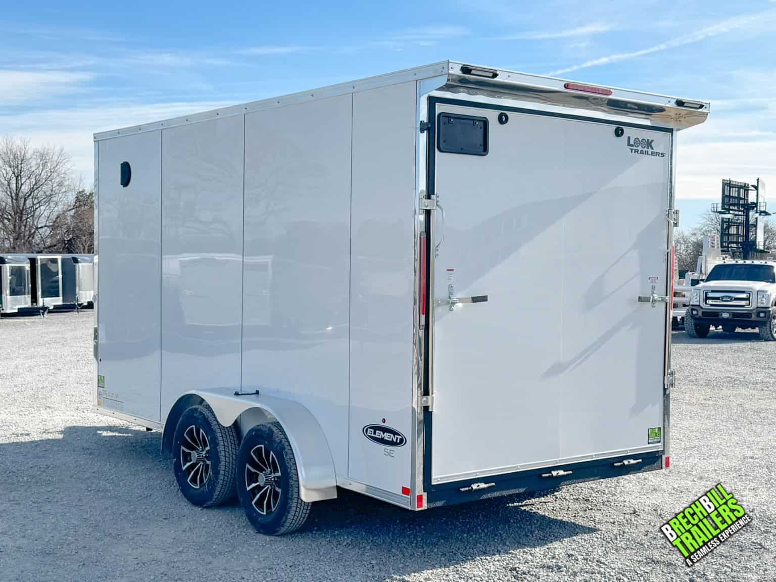 Look Element SE 7x14 Enclosed Trailer | Composite Sides