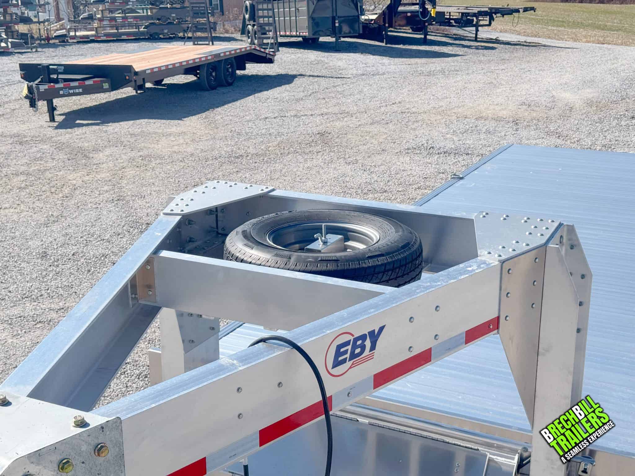 EBY Gooseneck Equipment Trailer 24.5ft X 102in | 15.9K GVWR