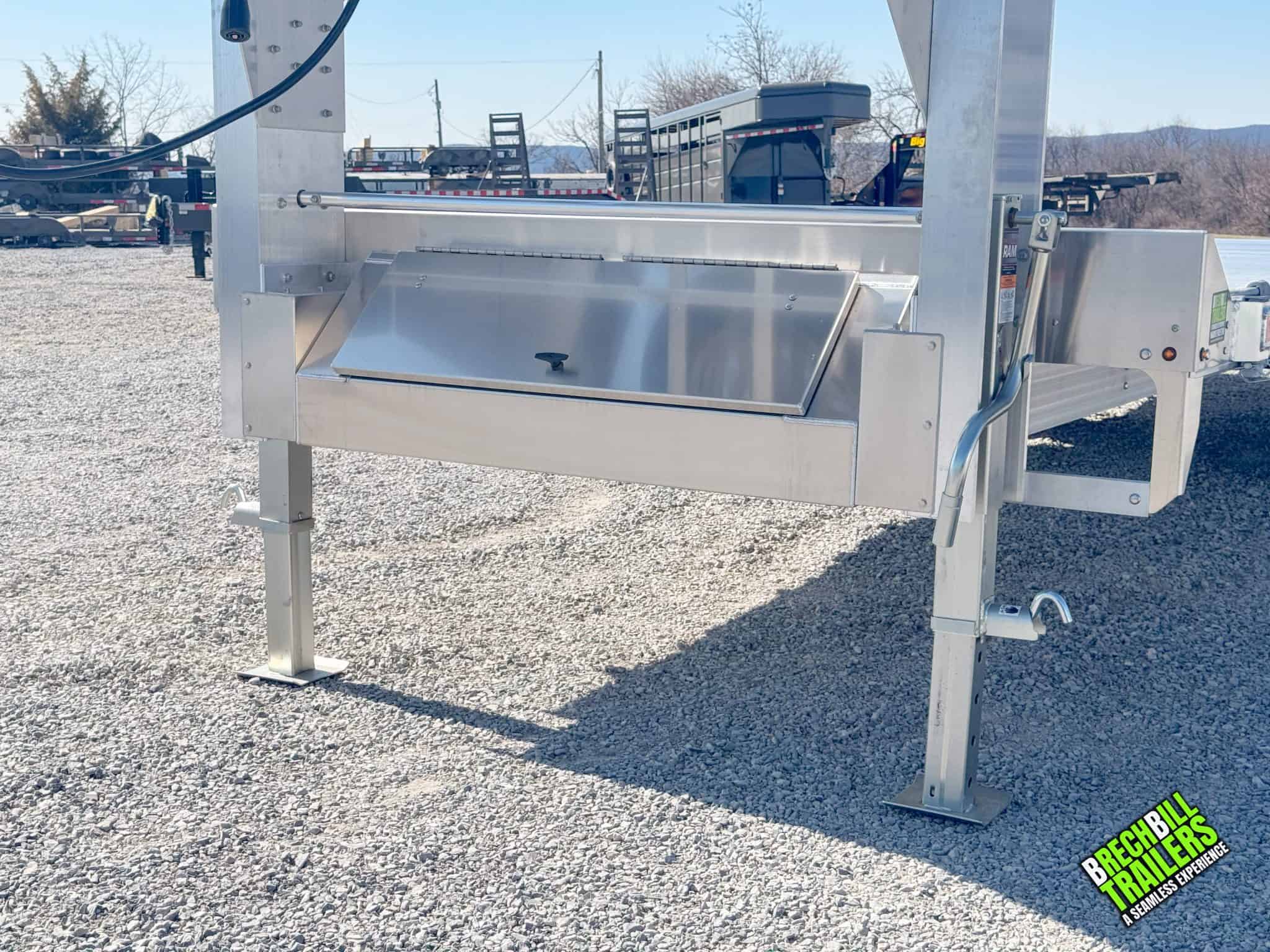 EBY Gooseneck Equipment Trailer 24.5ft X 102in | 15.9K GVWR