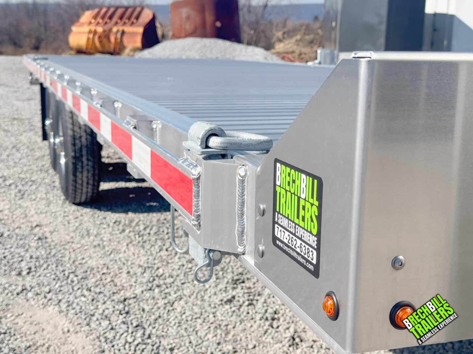 EBY Gooseneck Equipment Trailer 24.5ft X 102in | 15.9K GVWR