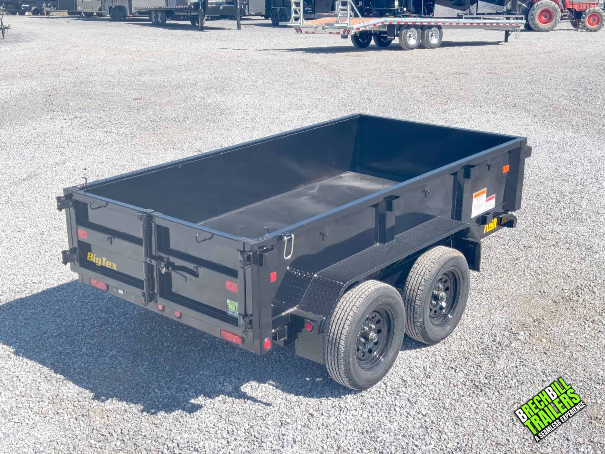 BigTex 7K Dump Trailer – Tough, Reliable & Ready To Haul!