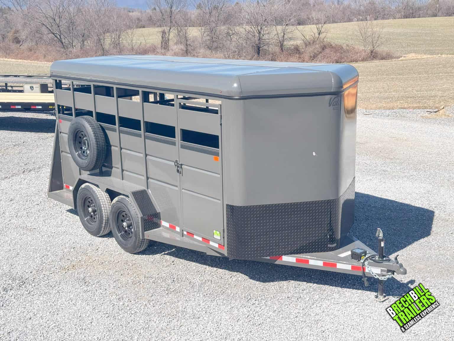 Valley 12K 7x16 Stock Trailer – Built For Heavy Loads!