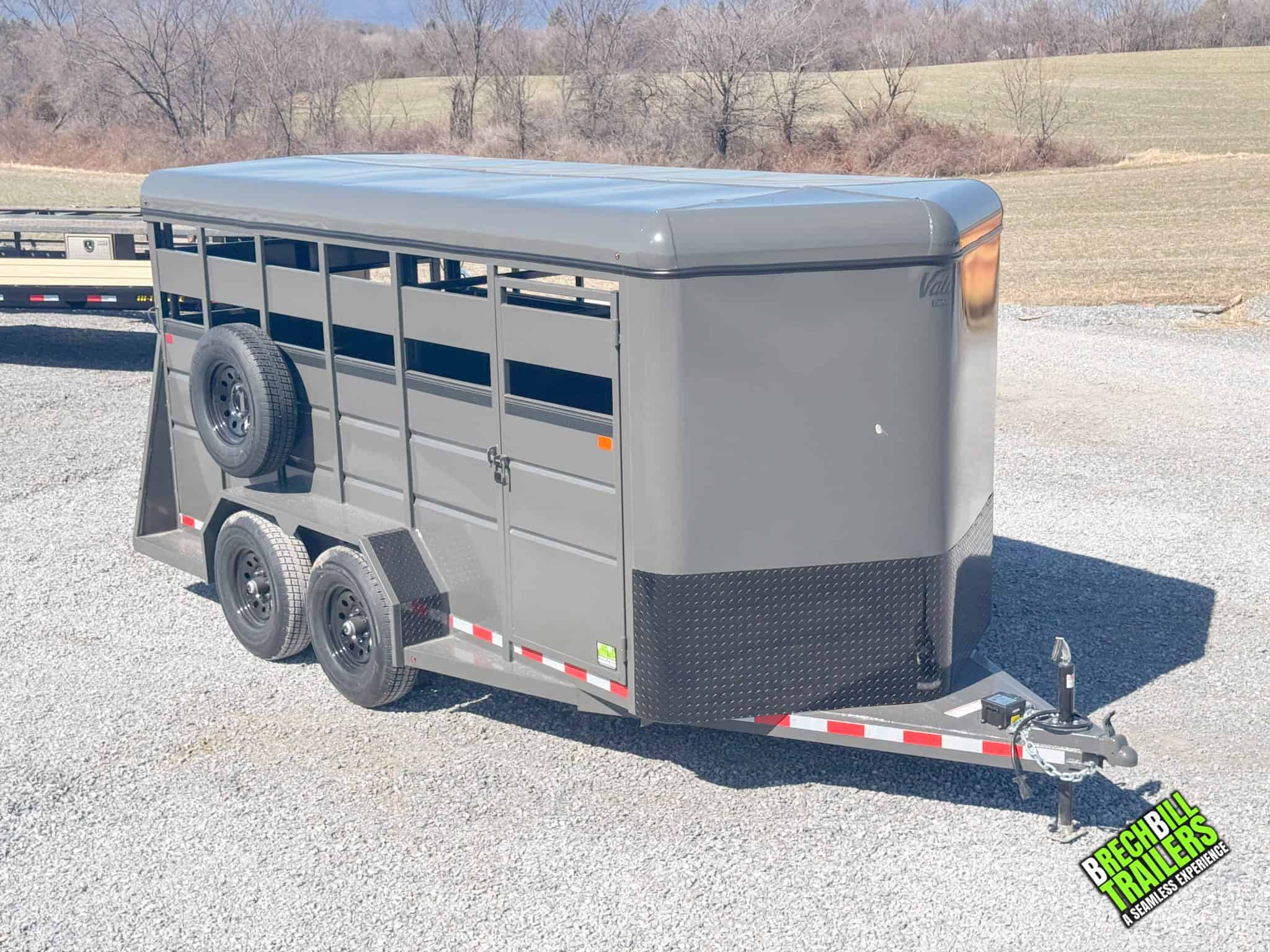 Valley 12K 7x16 Stock Trailer – Built For Heavy Loads!