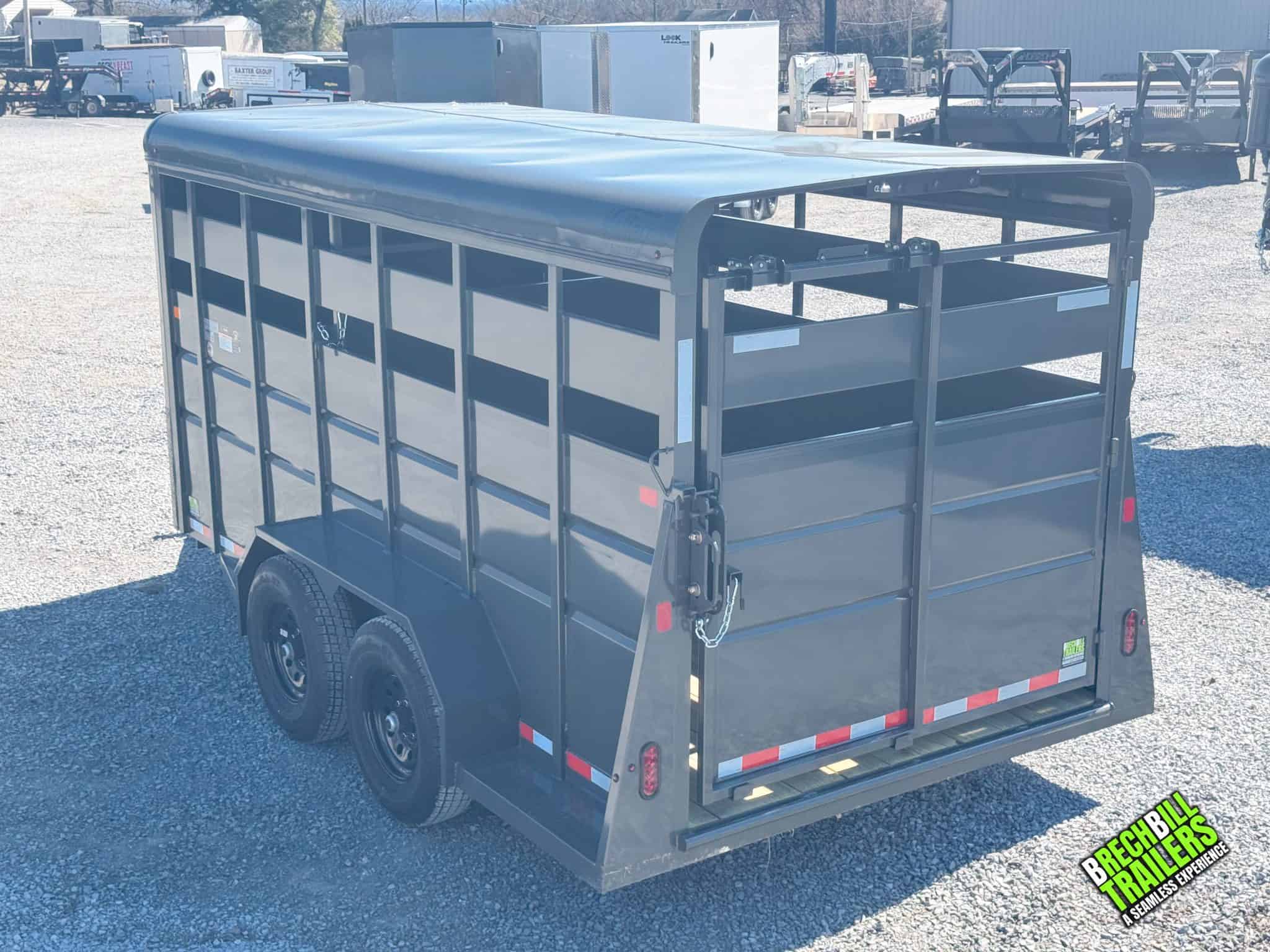Valley 12K 7x16 Stock Trailer – Built For Heavy Loads!