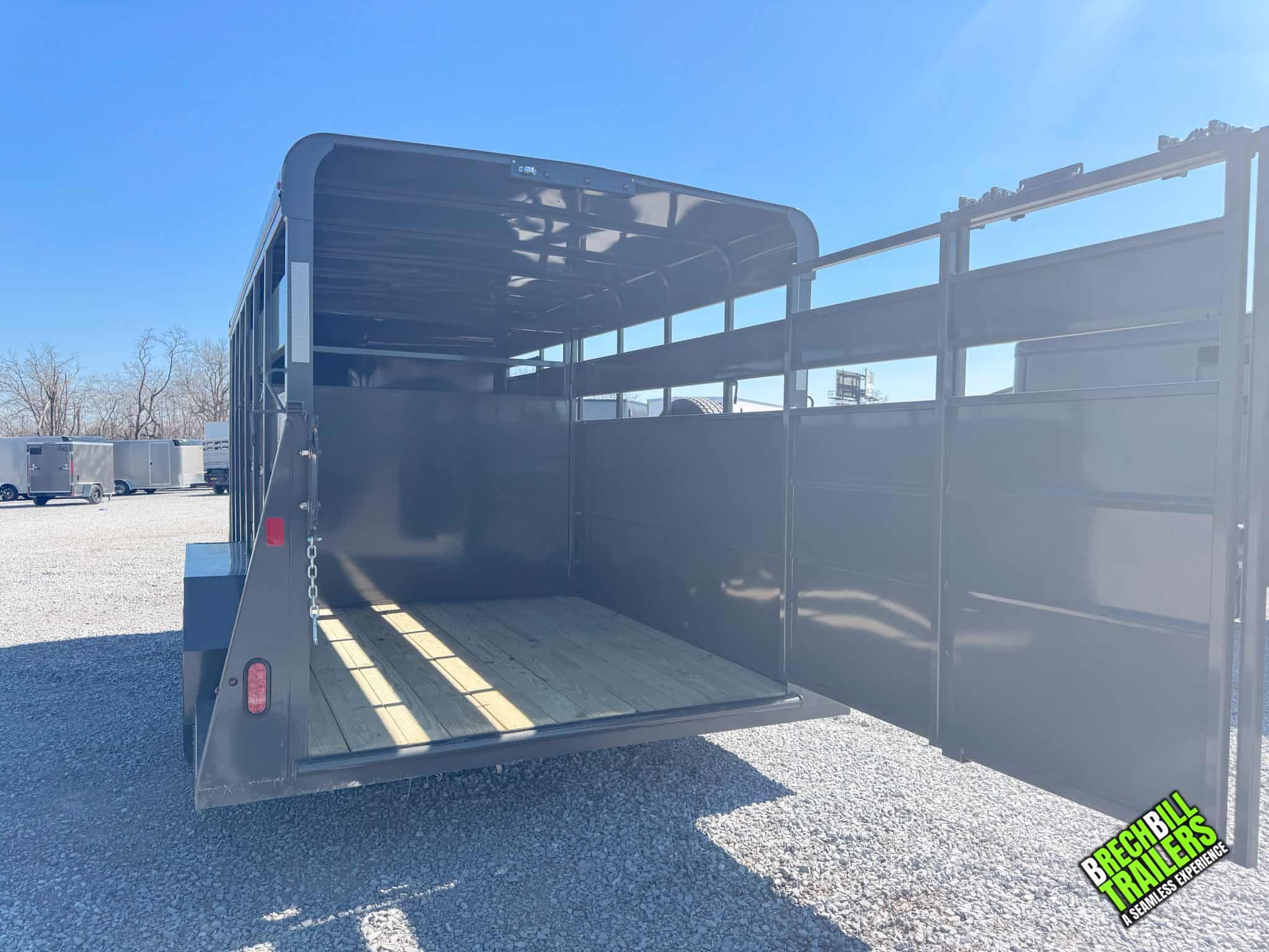 Valley 12K 7x16 Stock Trailer – Built For Heavy Loads!