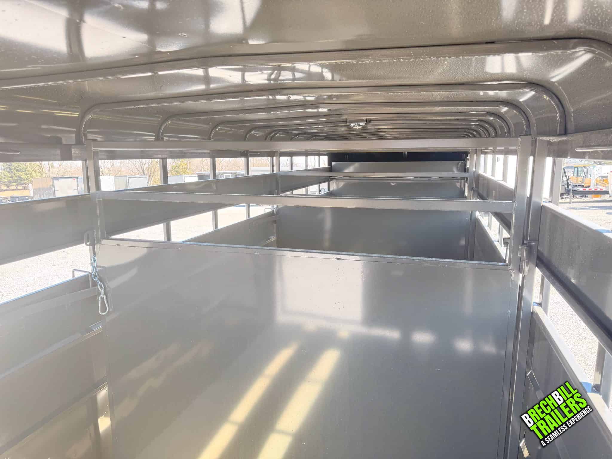 24ft Valley Gooseneck Stock Trailer | Steel Frame