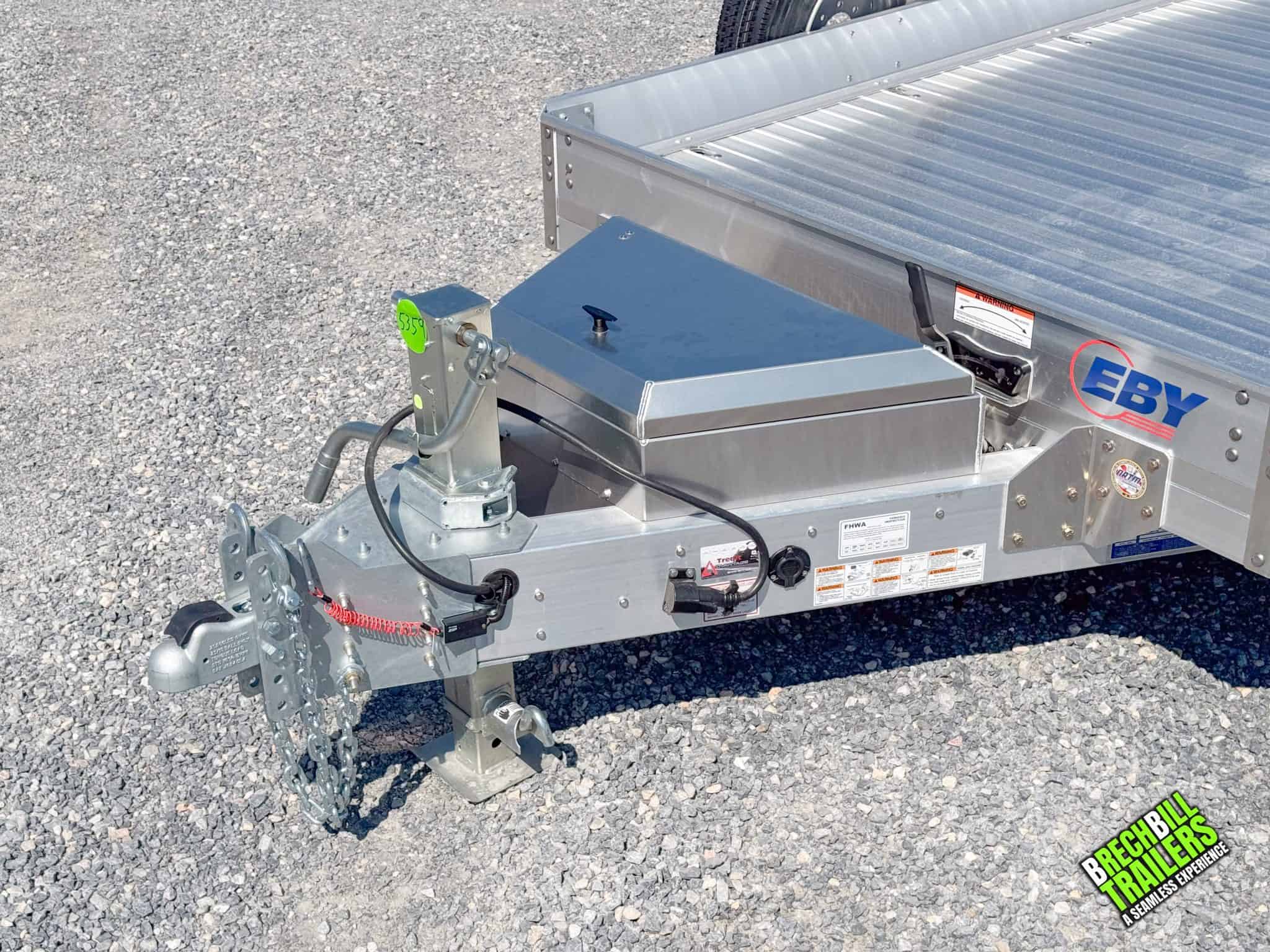 EBY Kneeling Equipment Trailer | For Low Clearance Equipment