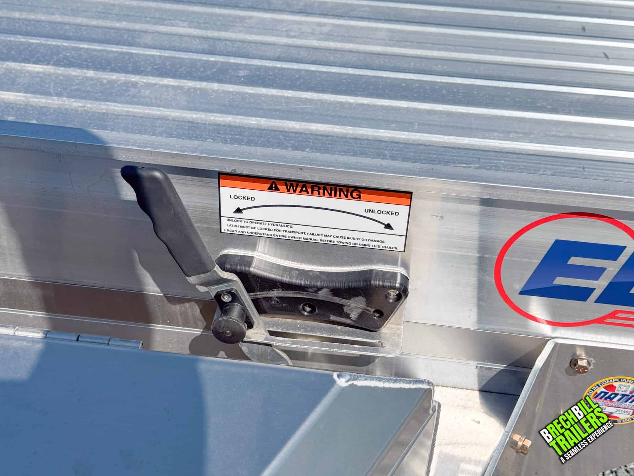 EBY Kneeling Equipment Trailer | For Low Clearance Equipment