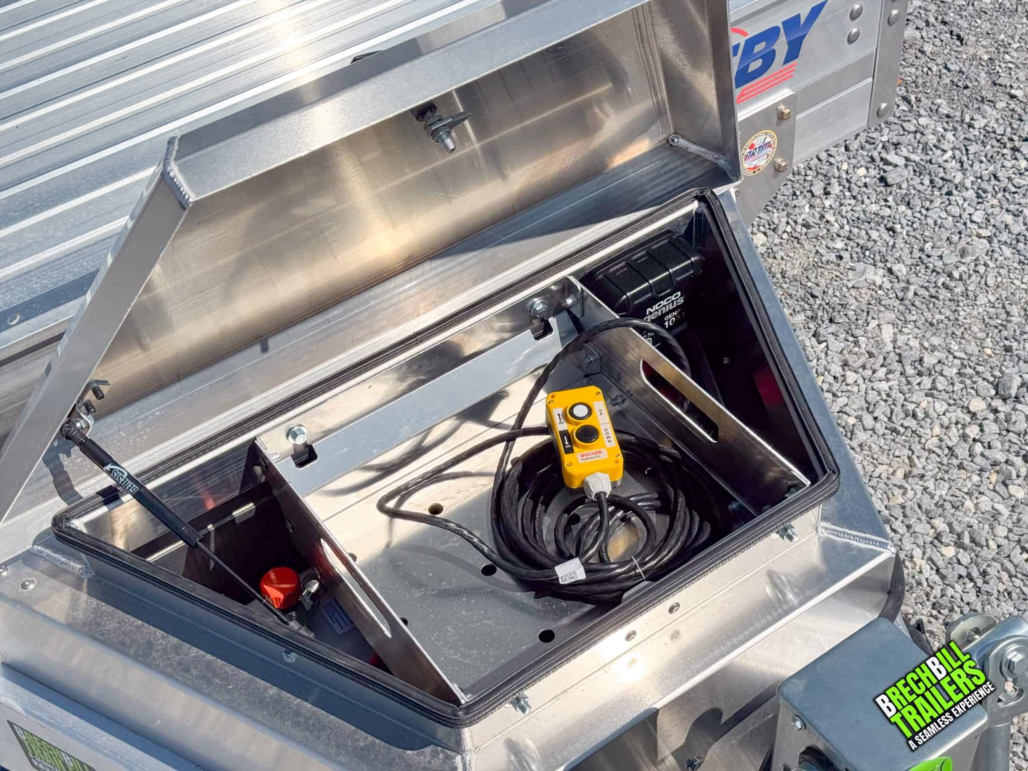 EBY Kneeling Equipment Trailer | For Low Clearance Equipment