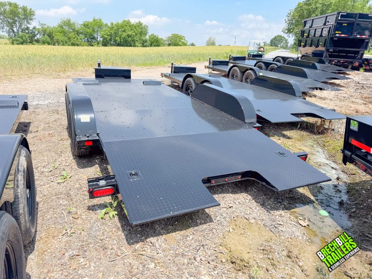 Bwise CHT 7K Car-Hauler HYD Tilt 7x20 Trailer | Black