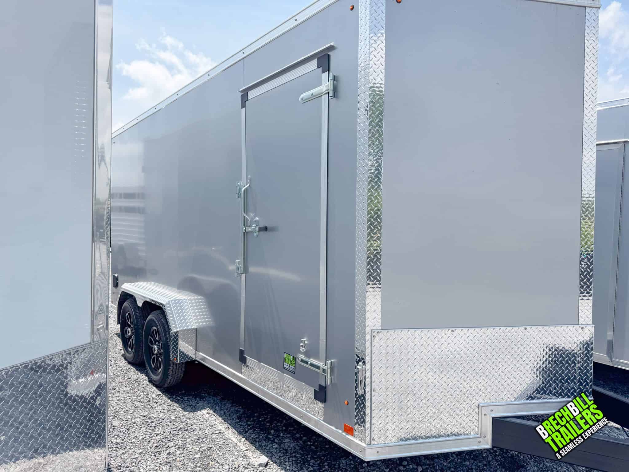 7x16 Belmont Enclosed Box Construction Trailer 7K | 7 Ft Height