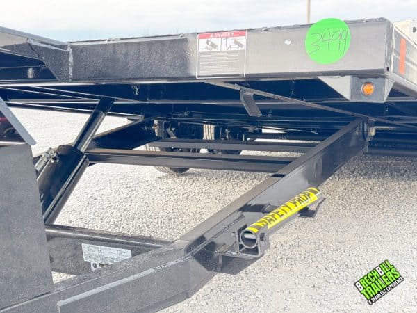 Bwise 7x18 CHT18-7 Hydraulic Tilt Car Hauler Trailer 7K GVWR