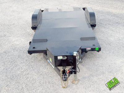 Bwise 7x18 CHT18-7 Hydraulic Tilt Car Hauler Trailer 7K GVWR