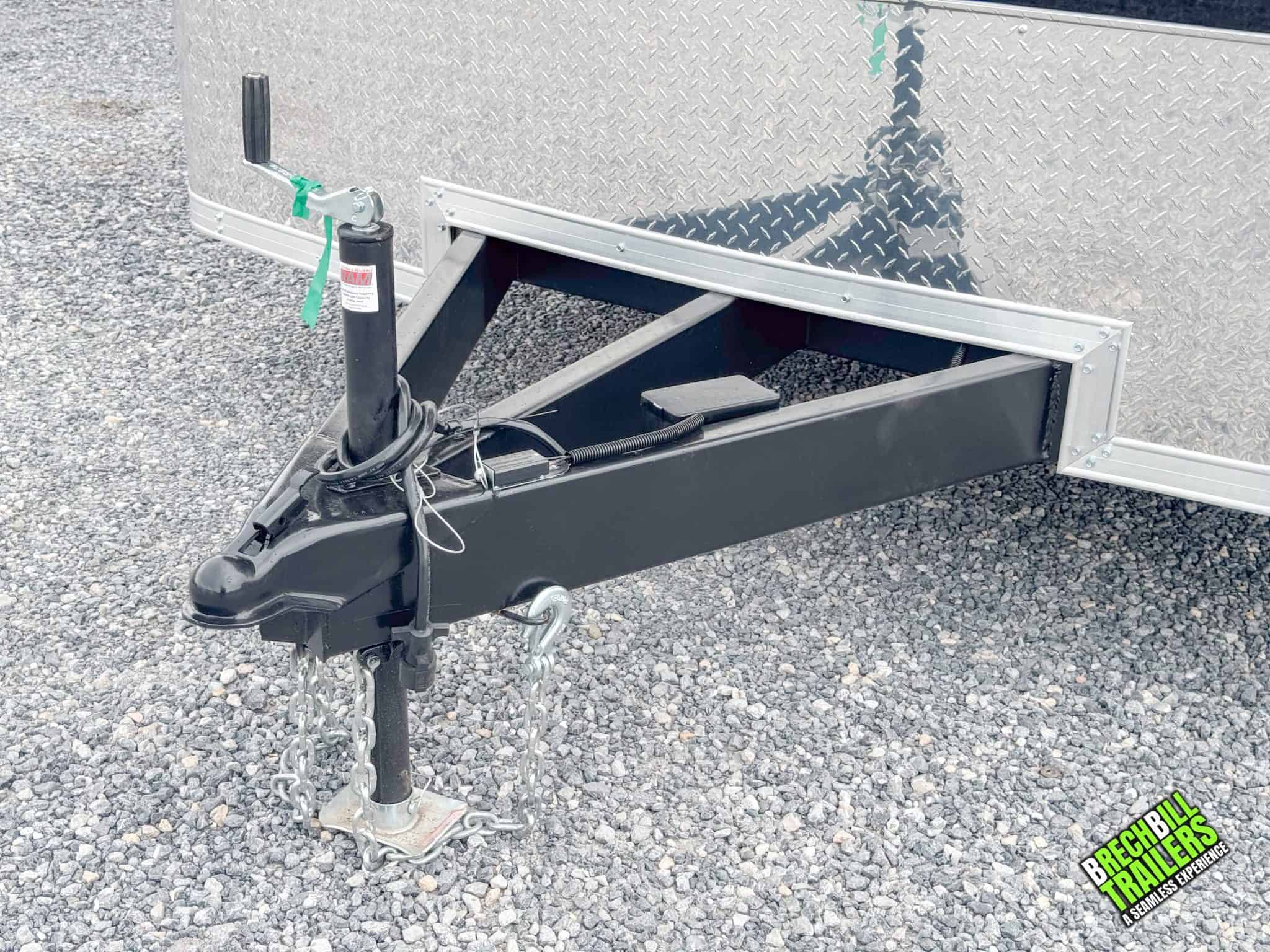 Look LXT 8.5x18 Composite Cargo Trailer, Aluminum Wheels