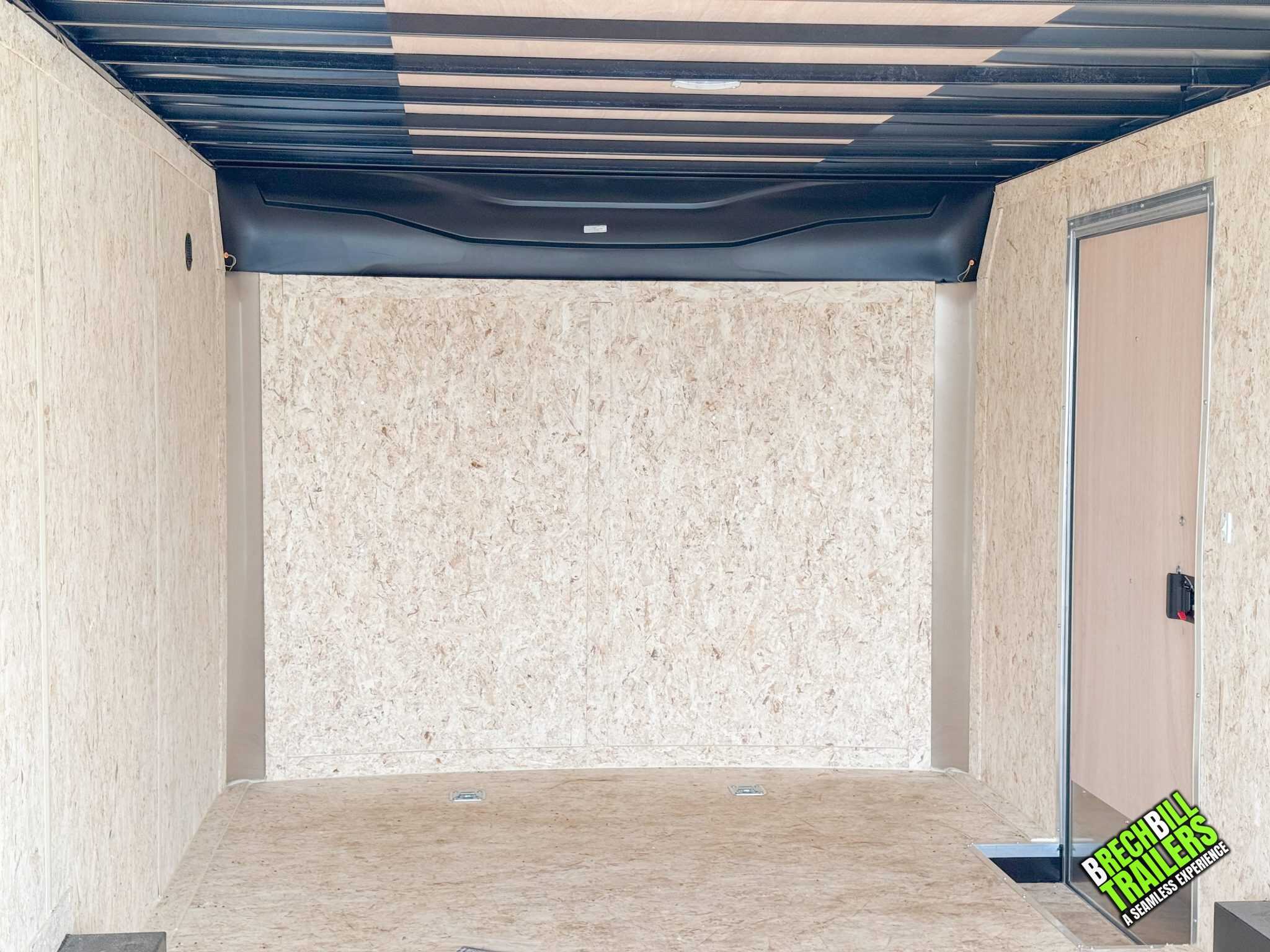 Look LXT 8.5x18 Composite Cargo Trailer, Aluminum Wheels