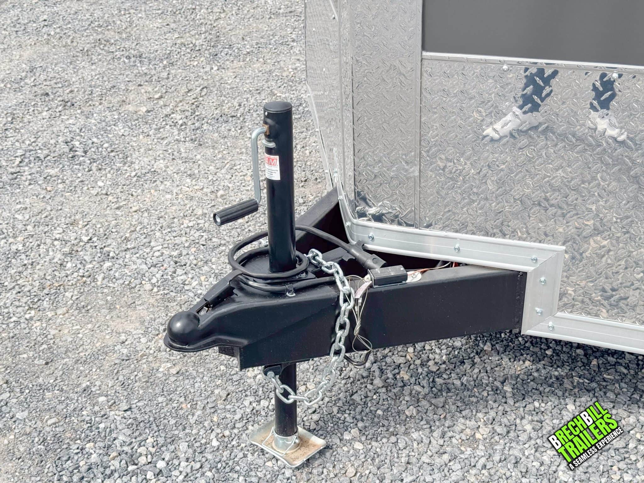 Look Element SE Flat Top Sloped V-Nose Trailer 8.5x20