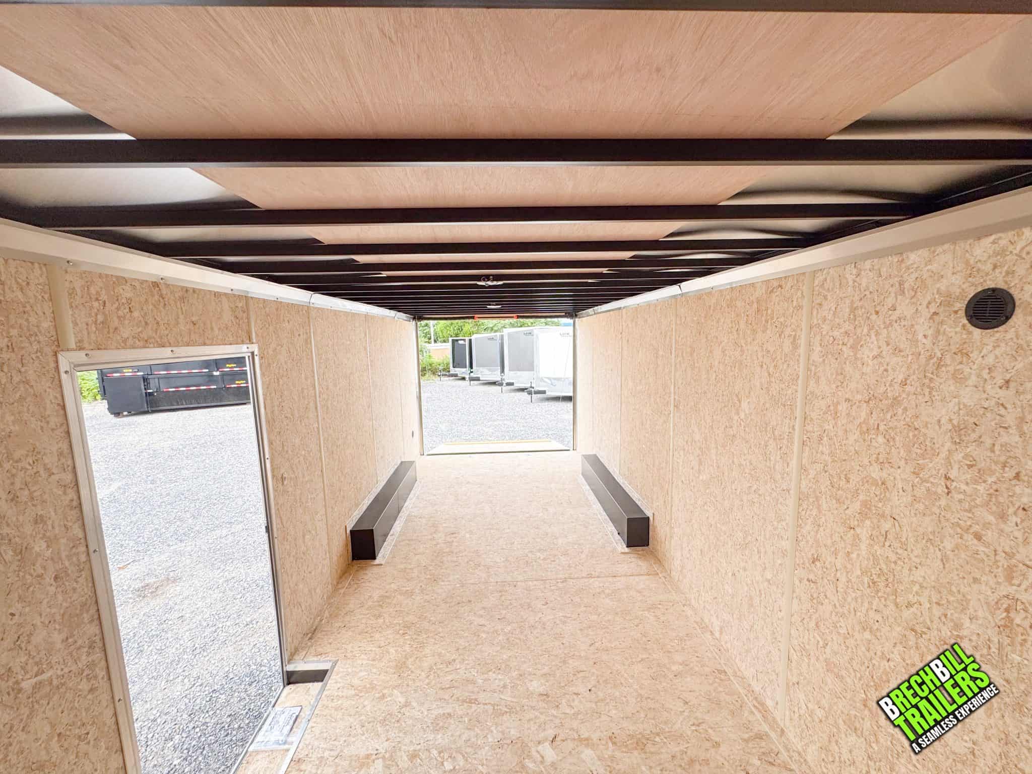 Look Element SE Flat Top Sloped V-Nose Trailer 8.5x20