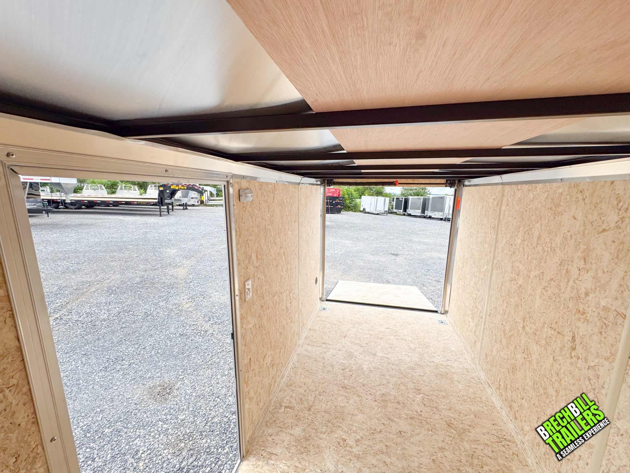 Look ST DLX 6x12 Enclosed Trailer | Black Composite Sides
