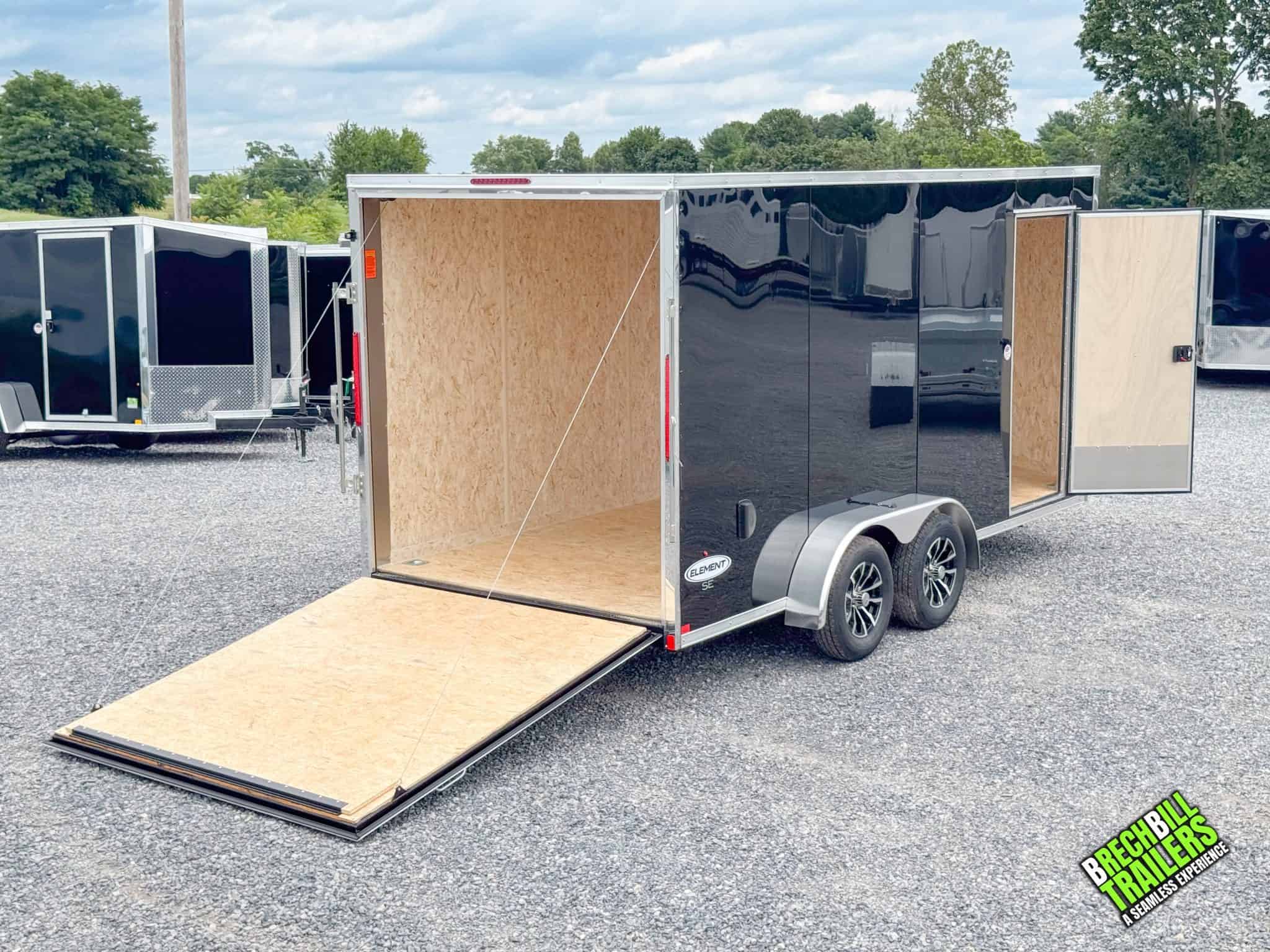 Look Element SE 7x16 Enclosed Trailer | Composite Sides