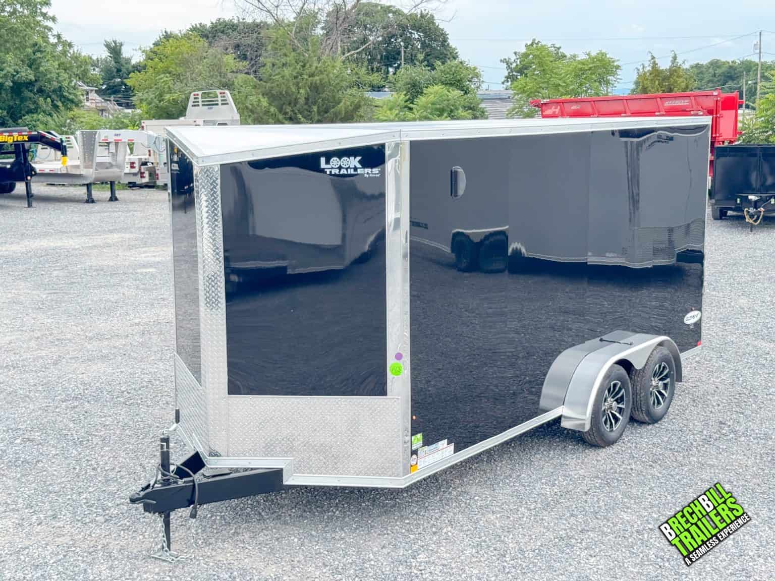 Look Element SE 7x16 Enclosed Trailer | Composite Sides