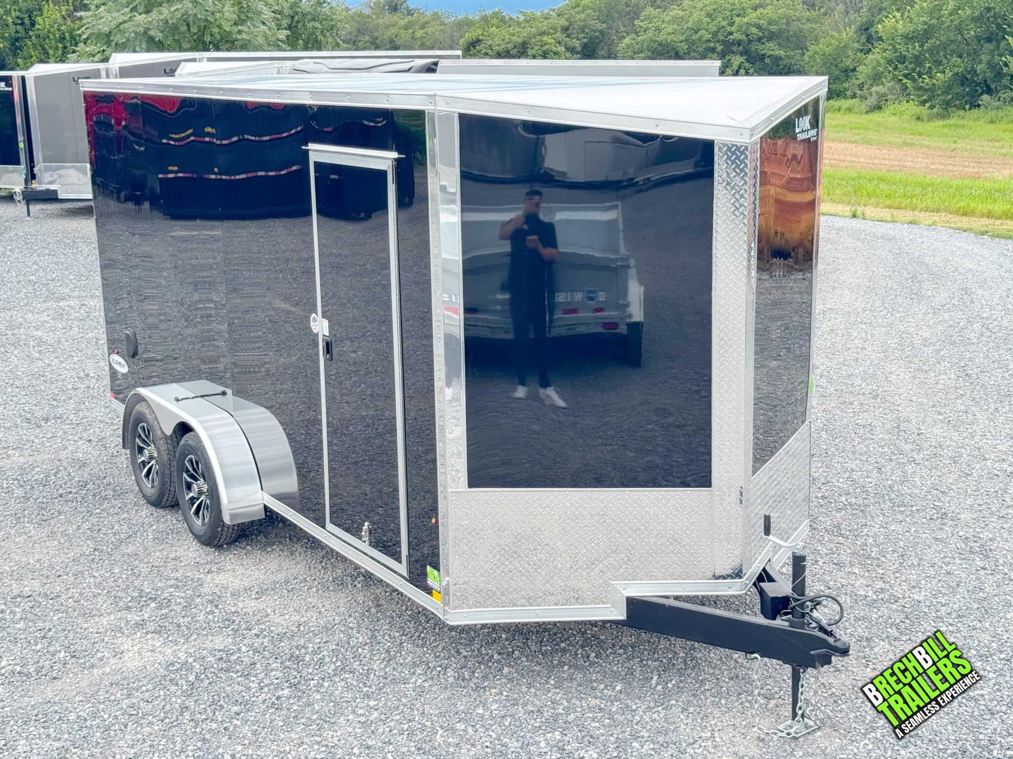 Look Element SE 7x16 Enclosed Trailer | Composite Sides