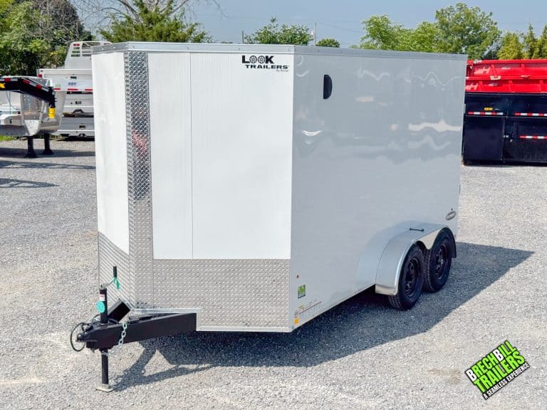 Heavy-Duty 9.9K GVWR Trailer With Roof & Door Upgrades