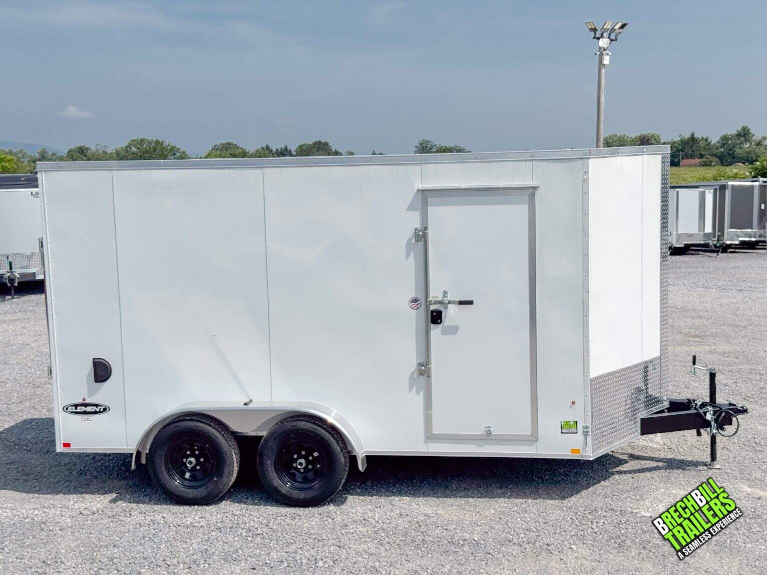 Heavy-Duty 9.9K GVWR Trailer With Roof & Door Upgrades