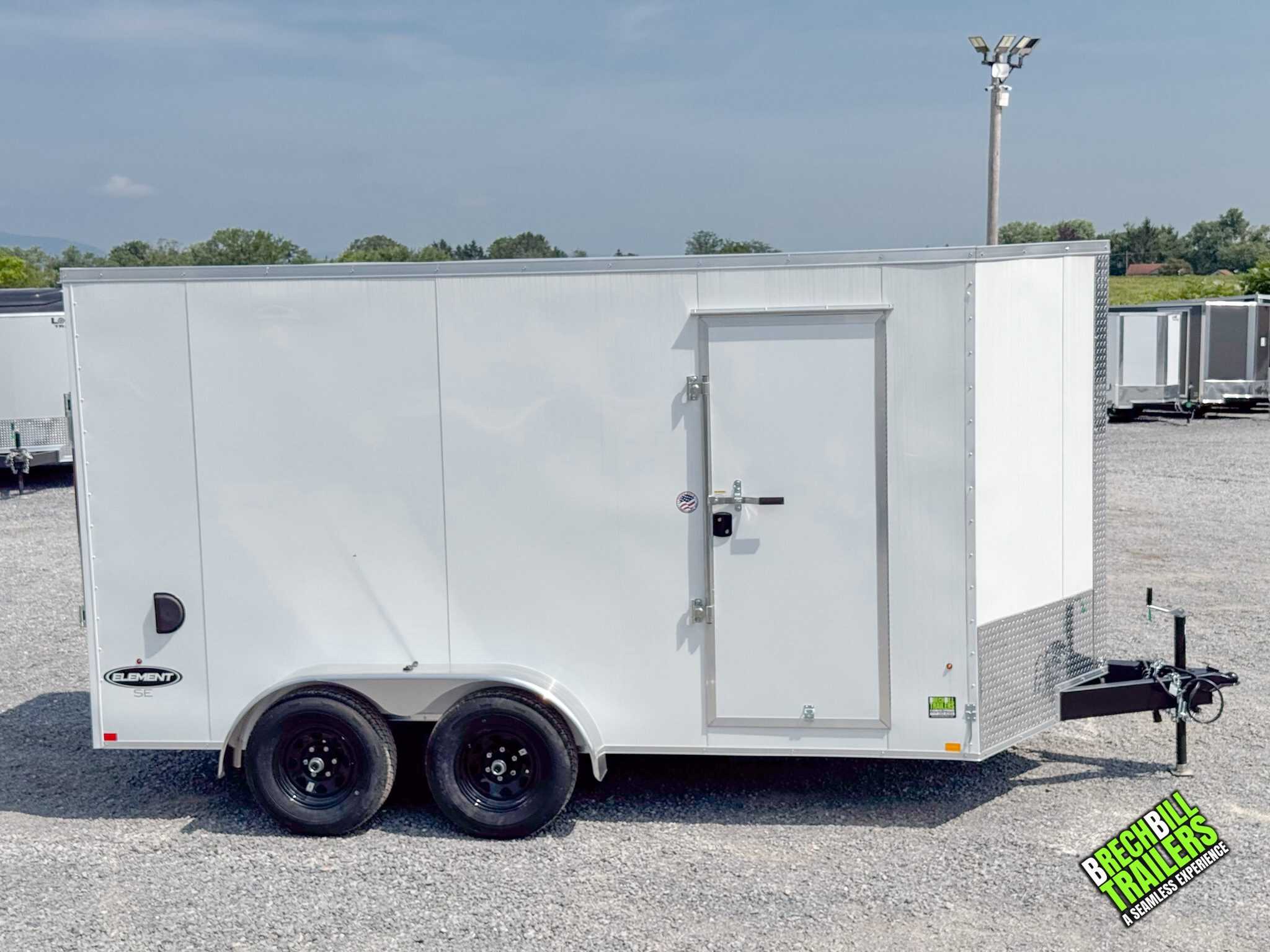 Heavy-Duty 9.9K GVWR Trailer With Roof & Door Upgrades