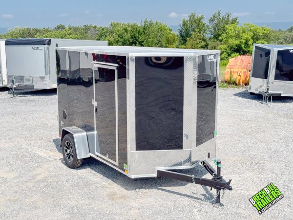 Black Look ST DLX 6x10 Trailer – Upgraded Composite Sides