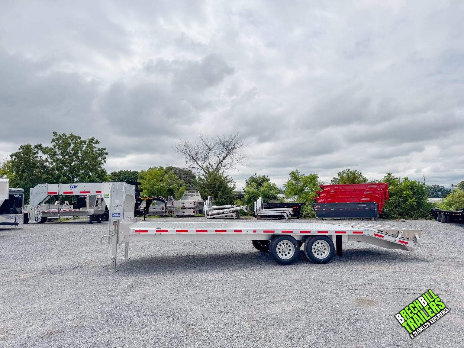 EBY 8.5x24.5 Gooseneck Equipment Trailer GN16K24-50-8K