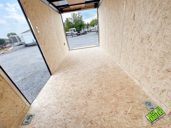 6x12 Element SE Enclosed Trailer – Charcoal, Composite Sides