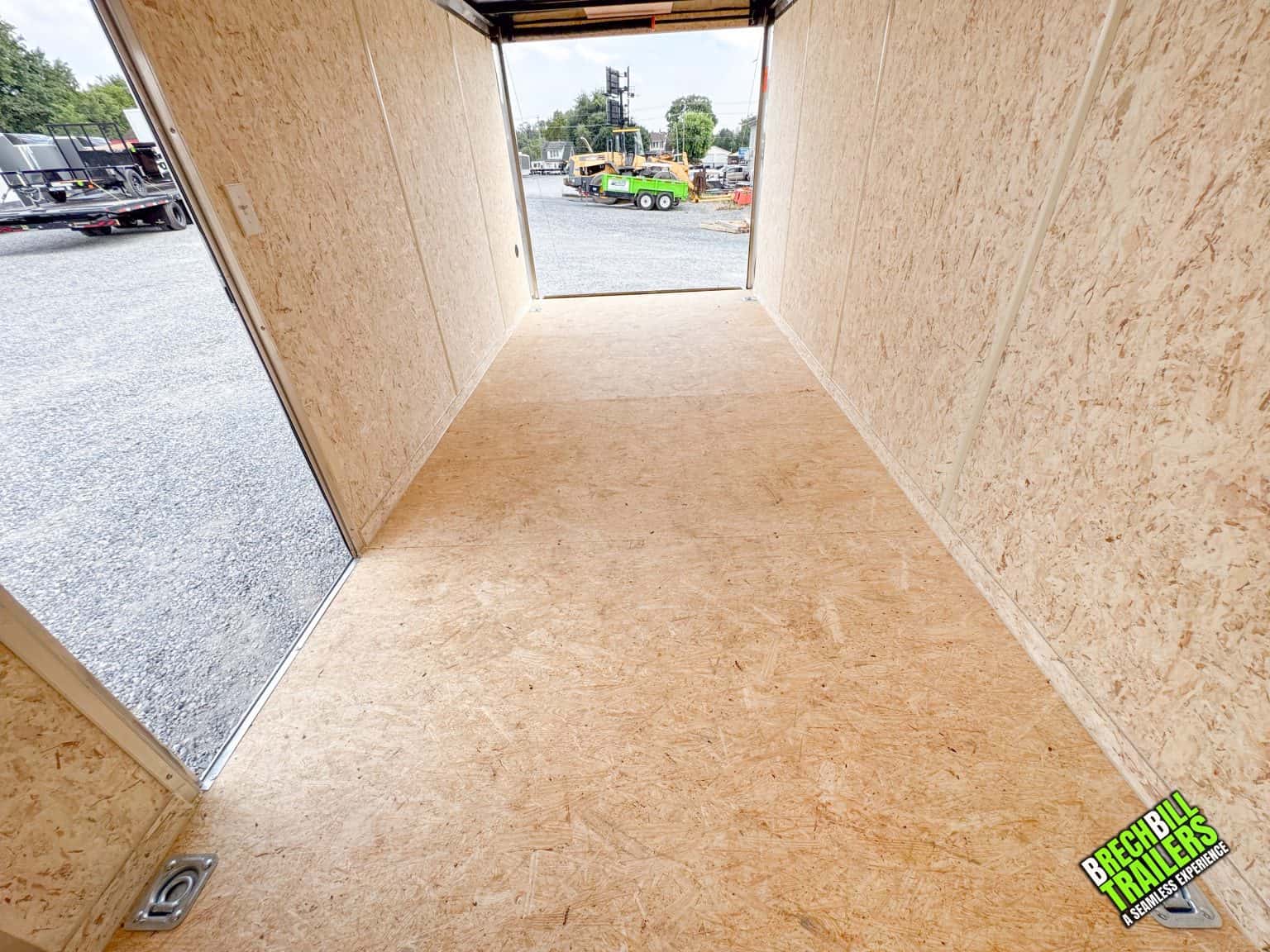 Look ST DLX 7x16 Enclosed Trailer | White Composite Sides
