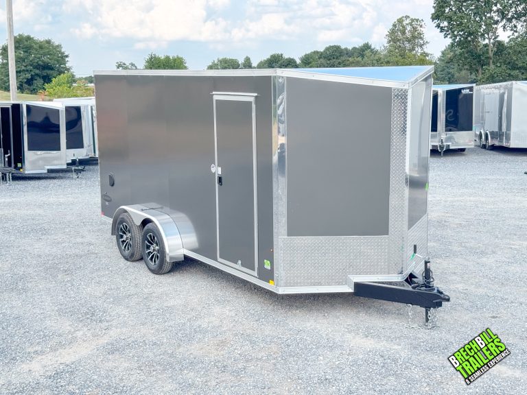 Look Element SE 7x16 Enclosed Trailer | Charcoal Composite