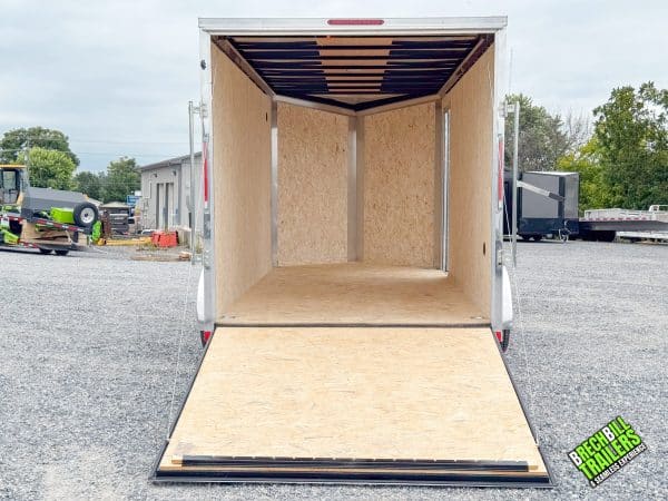 Look Element SE 7x16 Enclosed Trailer | White Composite